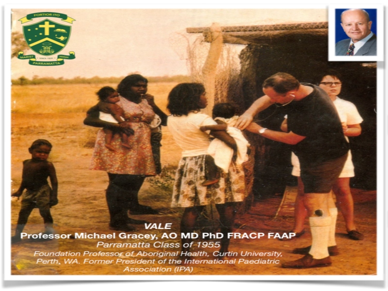 VALE Professor Michael Gracey - Class of 1955 | Parramatta Marist Westmead